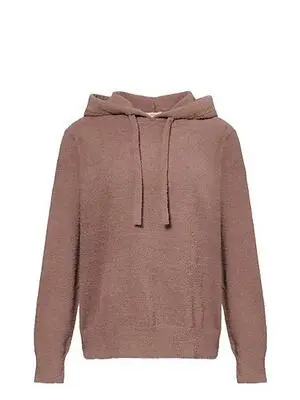 Eberjey Relaxed-fit Bouclé Hoody - Deep Taupe