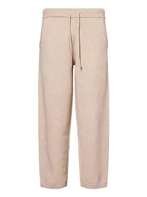 RAITH Rowan Relaxed-fit Knitted Trousers - Oatmeal