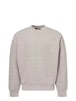 Amiri Oversized Embossed Sweatshirt - Grey