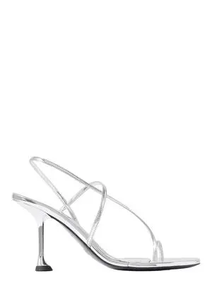 Sharon Wauchob Orla Icon Cotton And Silk-blend Pants - Silver