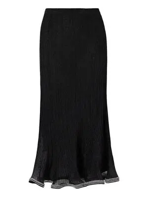 Simkhai Brighton Crystal-embellished Maxi Skirt - Black