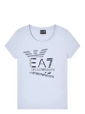 EA7 EA7 Logo Series Stretch Jersey T-Shirt