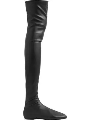Proenza Schouler Tee Over-the-Knee Boots Black
