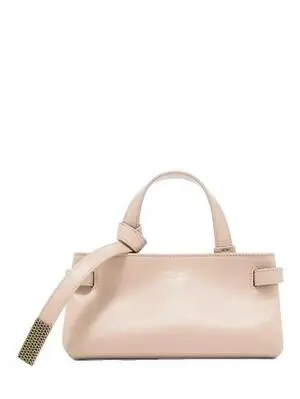 Emporio Armani Smooth Leather Mini Bag - Beige