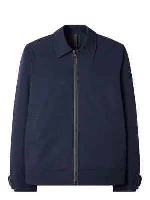 Paul Smith Recycled Polyester Zip Blouson Jacket - Blue