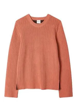 Paul Smith Contrast Back Ribbed Knit Sweater - Pink