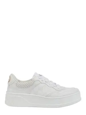 Gucci Chunky Leather Sneakers - White