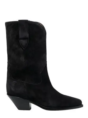 Isabel Marant Dahope Suede Boots - Black