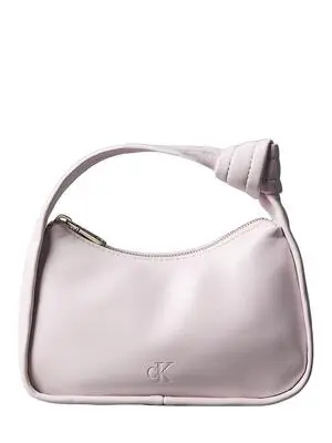 Calvin Klein Knotted Mini Shoulder Bag Orchid Ice