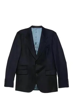 Paul Smith Button-fastening Blazer - Blue