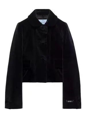 Prada Flap-pocket Jacket - Black