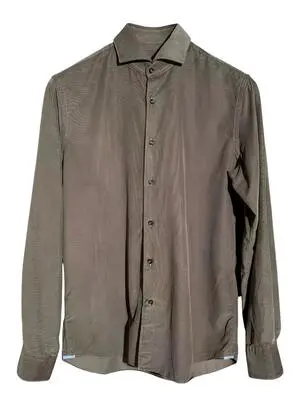 XACUS Button-fastening Corduroy Shirt