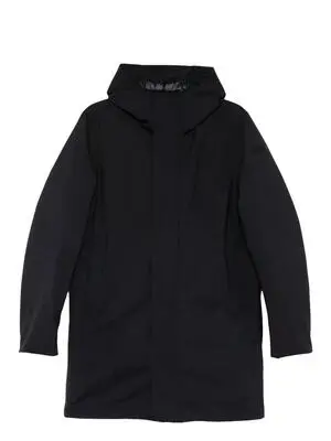 RRD - ROBERTO RICCI DESIGN Hooded Wool Coat - Blue