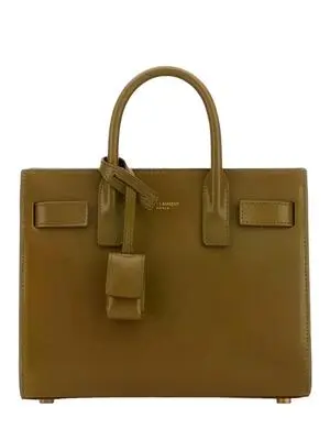 Saint Laurent Top-handle Tote Bag - Green