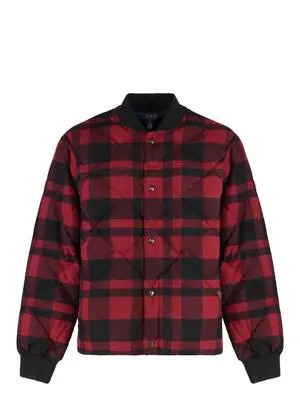 Ralph Lauren Polo Ralph Lauren Buffalo Check Wool Blend Jacket Red
