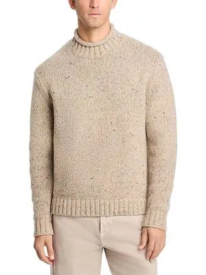 Madewell Donegal Rollneck Sweater - Oatcake