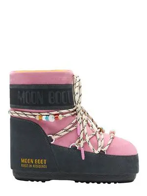 Moon Boot X Guest In Residence Icon Low Boots - Grey/rose