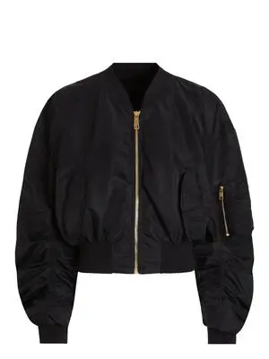 Dolce & Gabbana Nylon Gabardine Jacket - Black