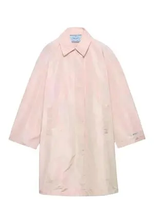 Prada Raglan-sleeves Coat - Pink