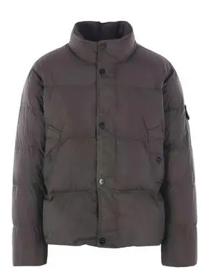 Stone Island Padded Zip-up Jacket - Grey