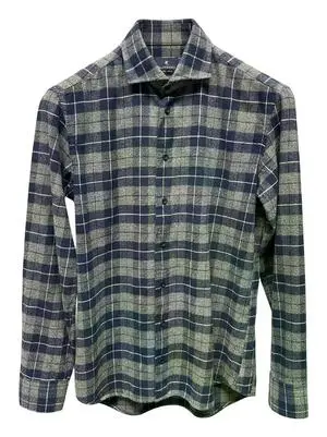 BASTONCINO Checked Shirt - Blue
