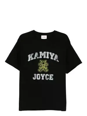 KAMIYA Printed T-shirt - Black