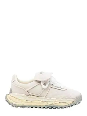 Mihara Yasuhiro Logo-patched Trainers - Neutrals