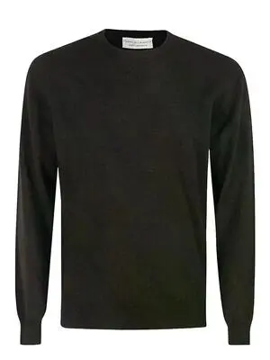 FILIPPO DE LAURENTIIS Crew-neck Sweater - Brown