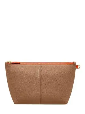 MAISON DE SABRE Small Leather Pouch - Brown