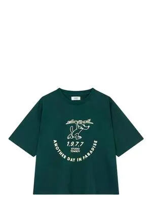 STUDIO TOMBOY Graphic-print T-shirt - Green