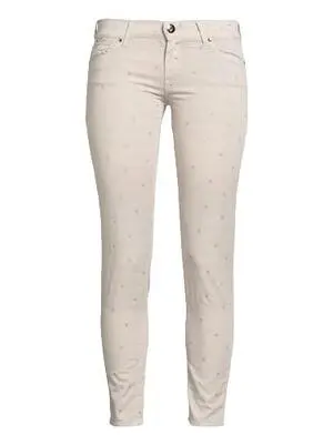 JACOB COHЁN Slim Fit Twill Pants - Beige