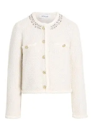 Derek Lam 10 Crosby Cotton-blend Jacket - Ecru