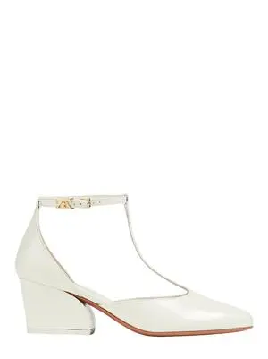 Zimmermann Patent-leather Pumps - Ecru