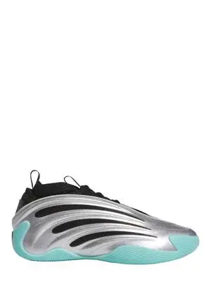 Adidas Harden Volume 9 Sneakers - Silver Metallic / Core Black / Flash Aqua
