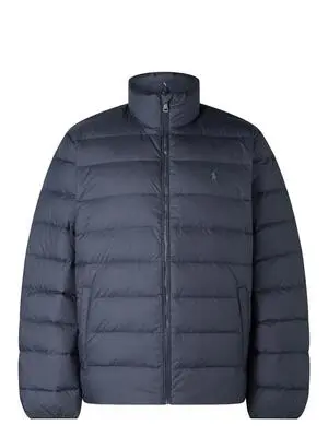 Polo Ralph Lauren Logo-embroidered Quilted Shell Down Jacket - Blue