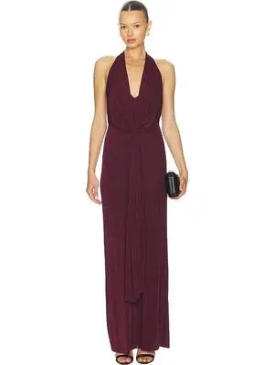 SEROYA Kayla Maxi Dress - Pinot