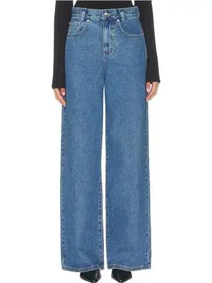 NAKEDVICE The Turner Wide Leg Jean - Vintage Blue