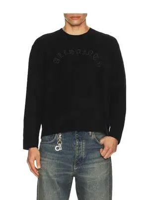 ALLSAINTS Curv Crew Neck Sweater - Black