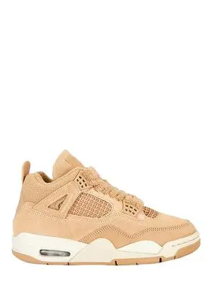 JORDAN 4 Retro Sneaker - Hemp & Light Orewood Brown