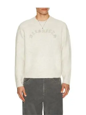 ALLSAINTS Curv Crew Neck Sweater - Ecru White
