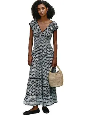 RO'S GARDEN Hilda Maxi Dress - Black Samya