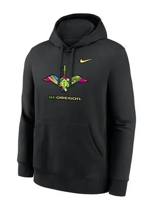 Nike Oregon College Pullover Hoodie - Black