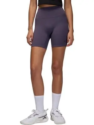 JORDAN Sport Dri-fit High-waisted 6" Shorts - Purple