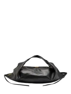 3.1 Phillip Lim Luna Leather Top Handle Bag - Black