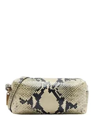 KHAITE Kye Mini Snake-Effect Cross-Body Bag