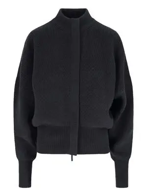 SA SU PHI Minerva Cashmere Cardigan - Black