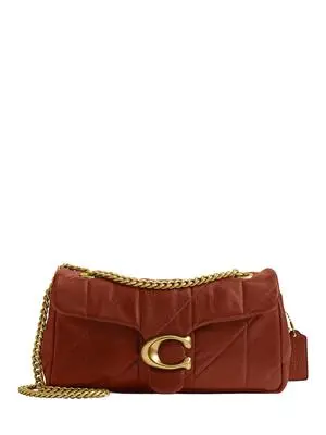 COACH Tabby Shoulder Bag 26 With Quilting - Brass/pecan