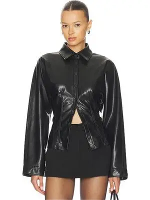 AGOLDE Devon Shirt - Black