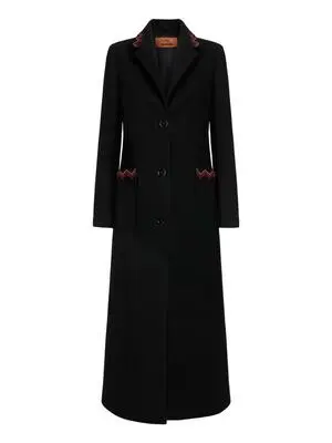 Missoni Button-closure Coat - Black