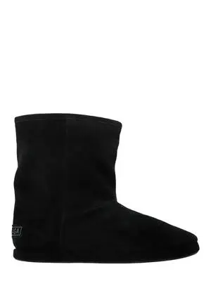 Balenciaga Alaska Soft Suede Boots - Black